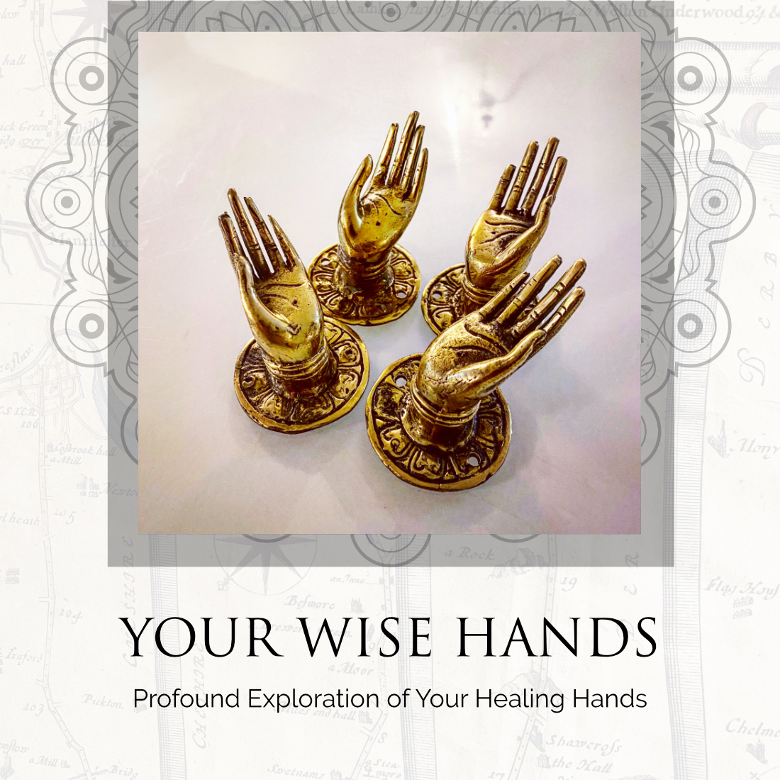 Your Wise Hands ~ 45-60 min. personal Zoom session – Spirit Carrier