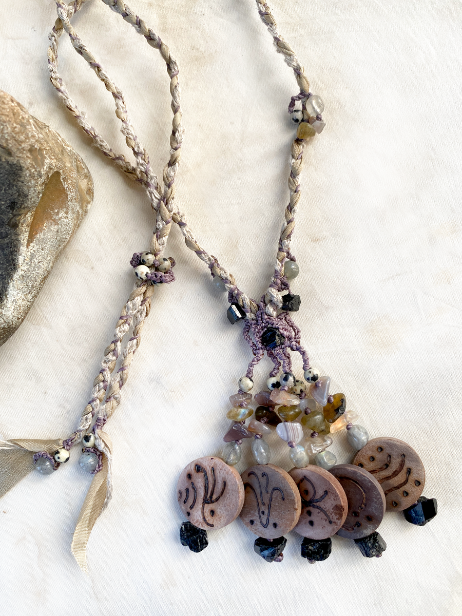 'Light Codes' crystal healing talisman – Spirit Carrier