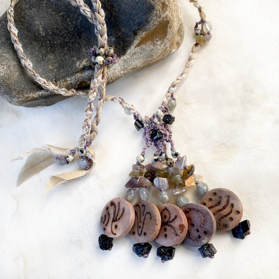 'Light Codes' crystal healing talisman – Spirit Carrier