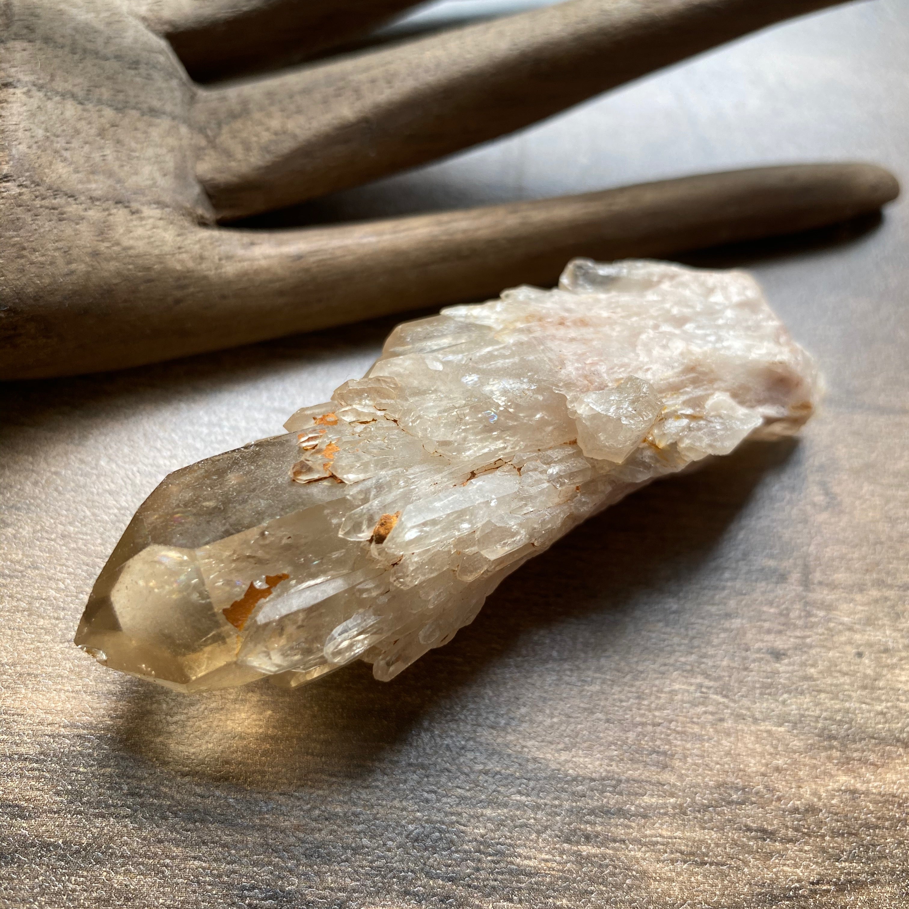 Natural Citrine lightbrary crystal point – Spirit Carrier