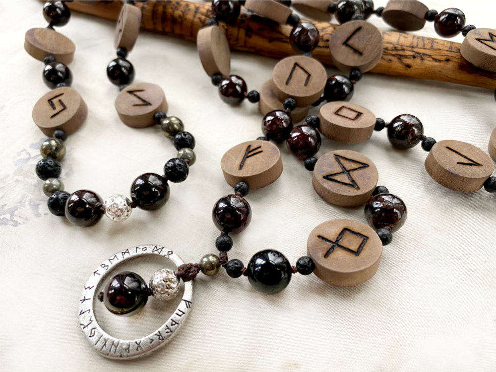 Runic talisman ~ with Elder Futhark – Spirit Carrier